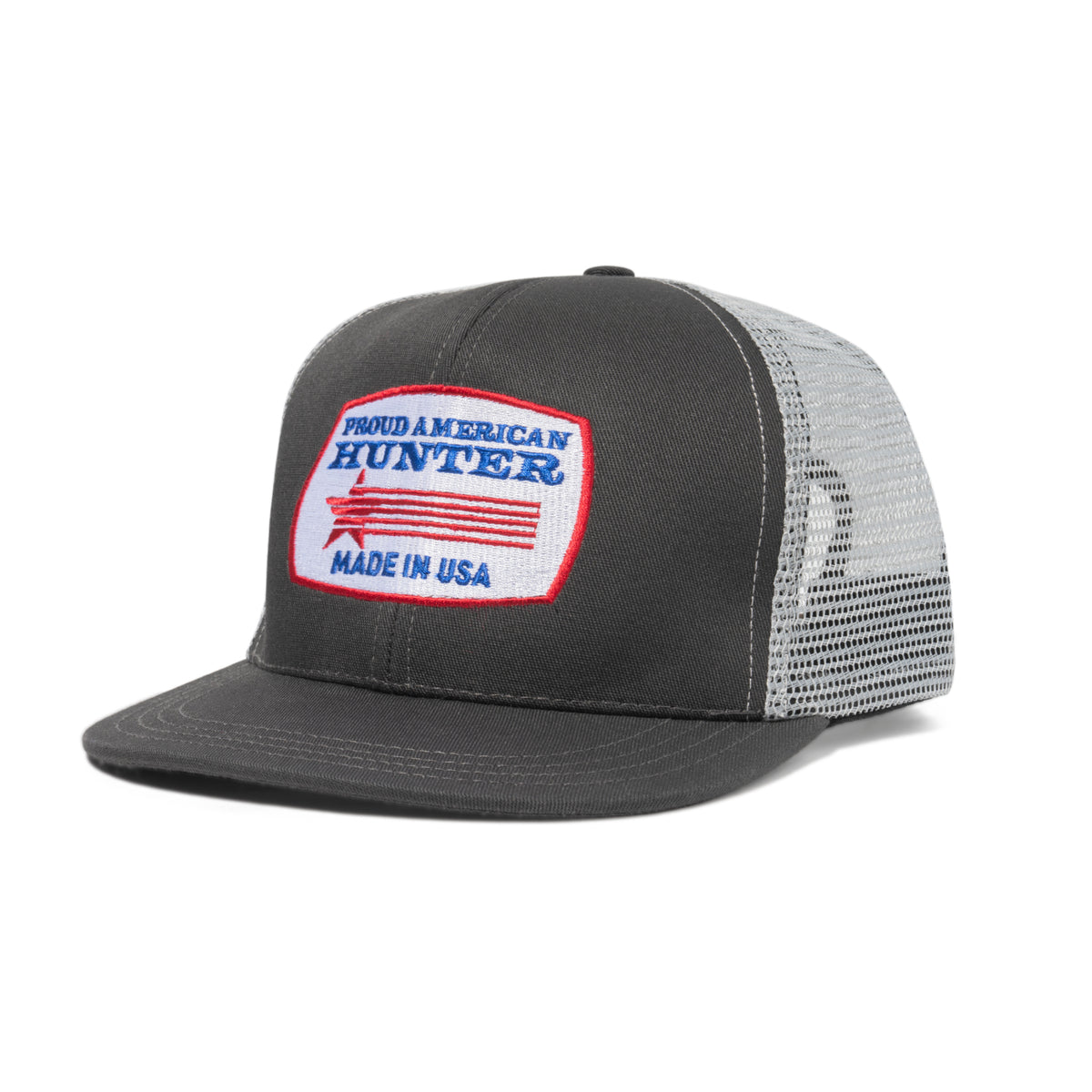 BADGE TRUCKER HAT – Proud American Hunter
